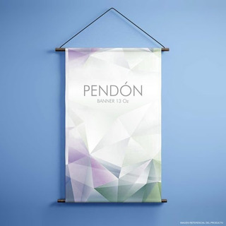 Pendones Banner para colgar 50x70 - Expresa-t Digital